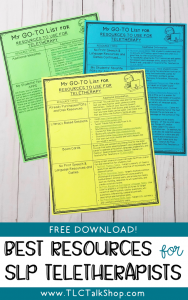The Six Best Resources for Student Engagement as an SLP Teletherapist ...