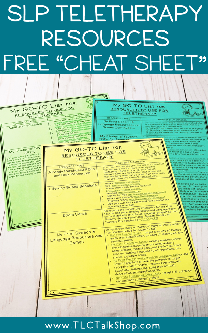 The Six Best Resources for Student Engagement as an SLP Teletherapist ...