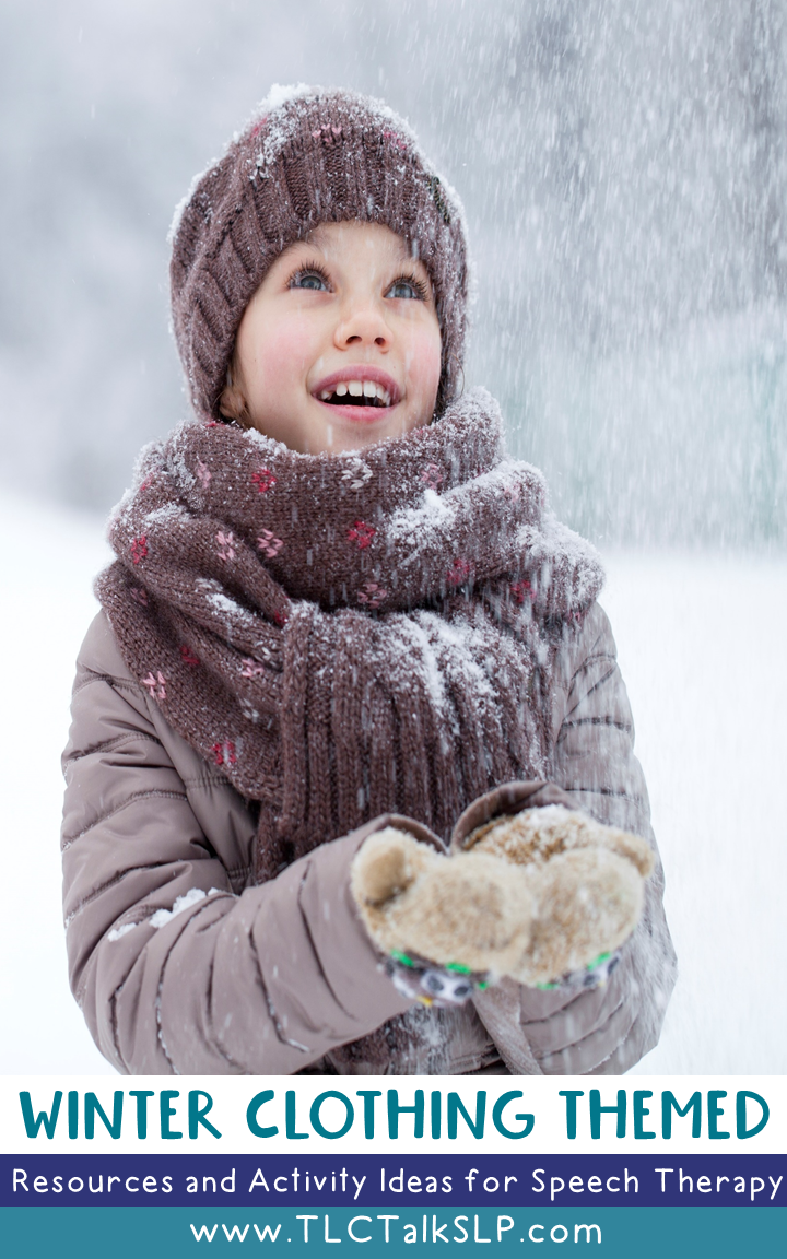 Winter Clothing Themed Activities and Resources for Speech and Language ...